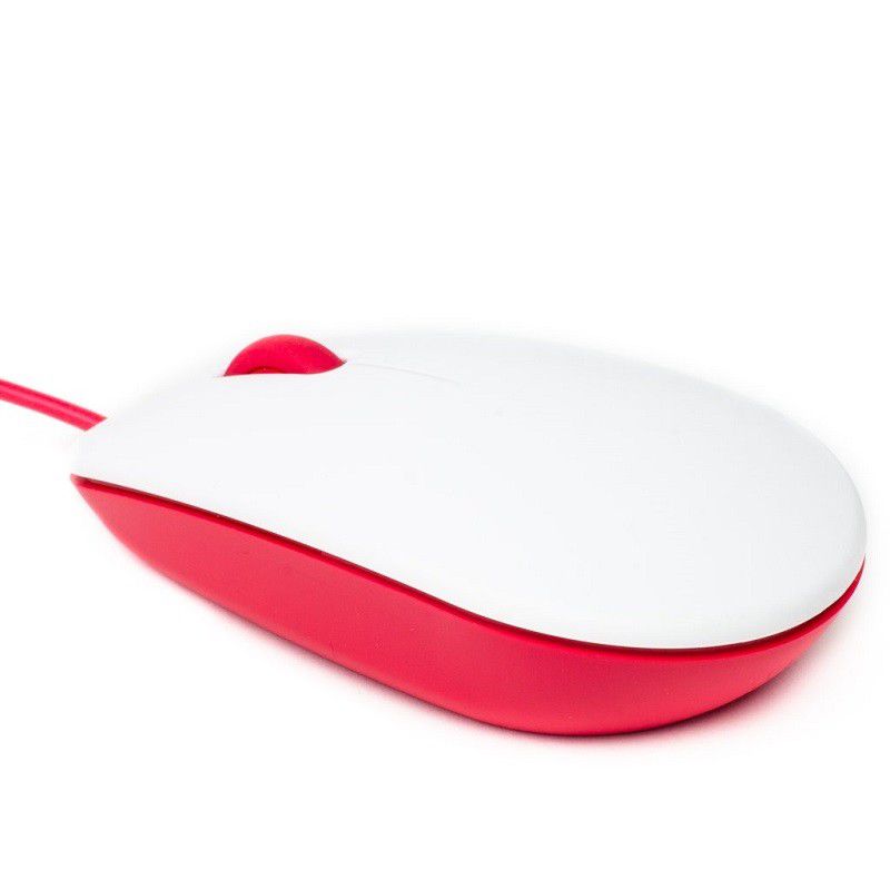 Official Raspberry Pi Mouse - Red/White